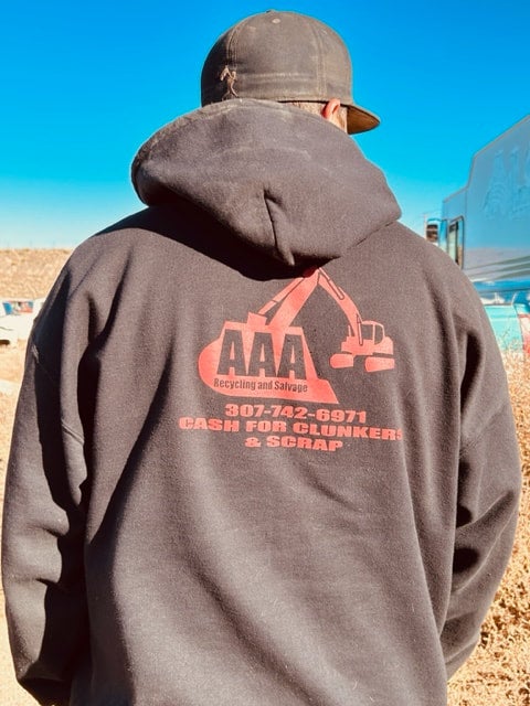 AAA Hoodie | AAA Recycling and Salvage